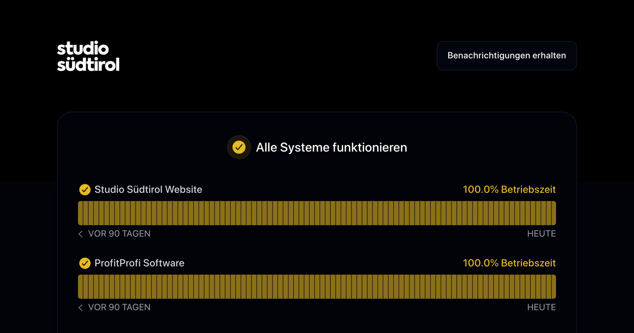 Studio Südtirol - Status